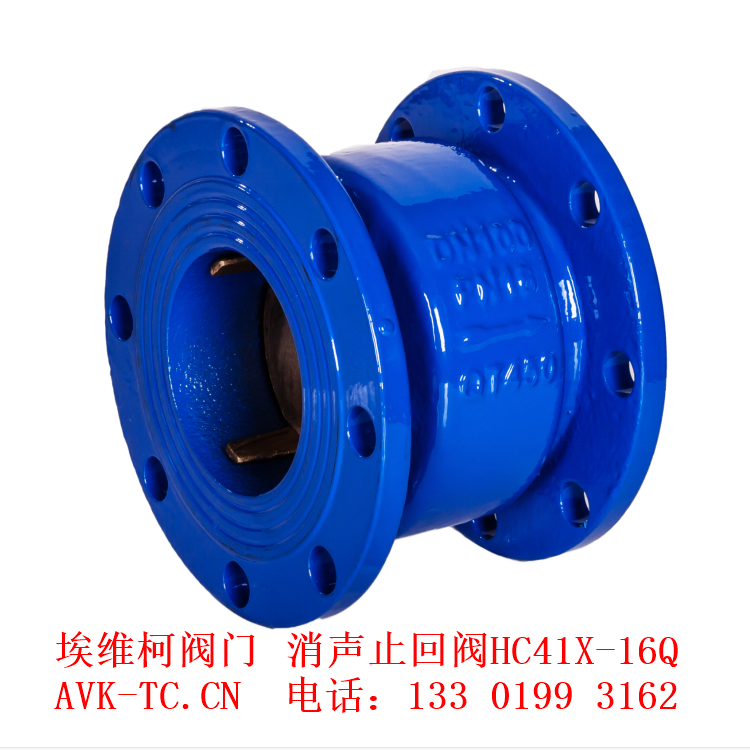 消声止回阀HC41X-16Q - 埃维柯阀门科技(太仓)有限公司
